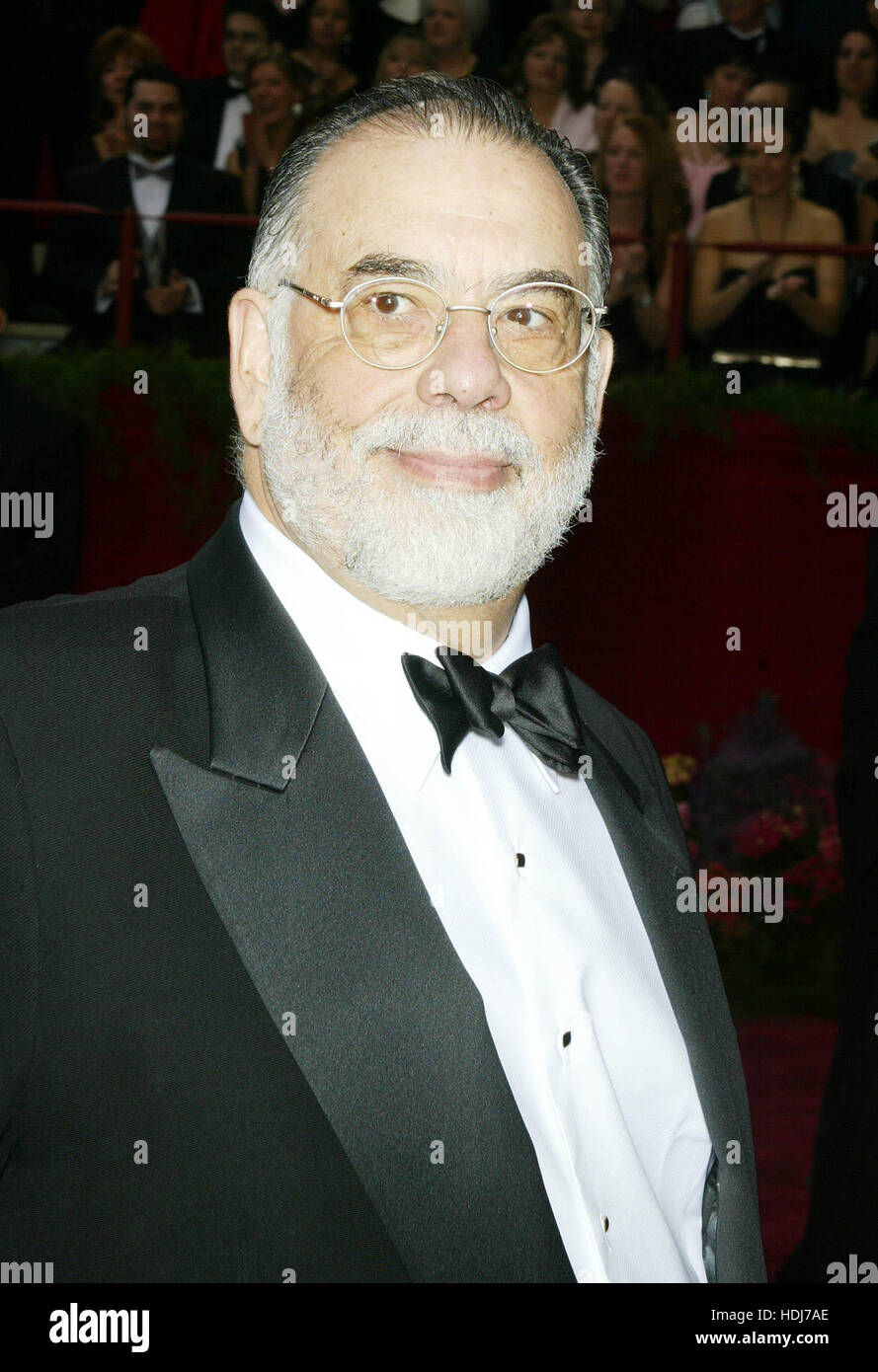Director Francis Ford Coppola at the Academy Awards in Hollywood ...