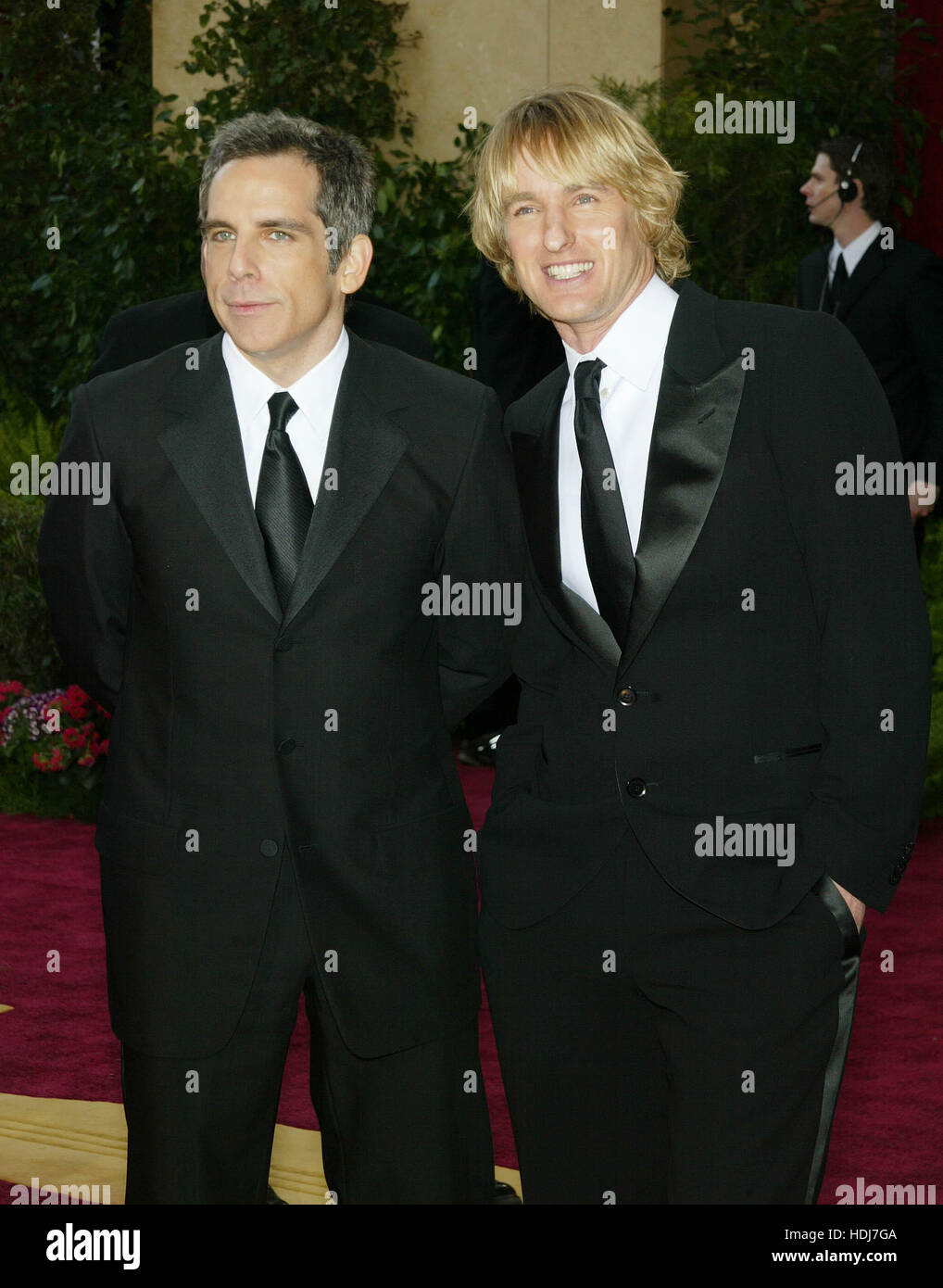 Ben Stiller, left, and Owen Wilson at the Academy Awards in Hollywood ...