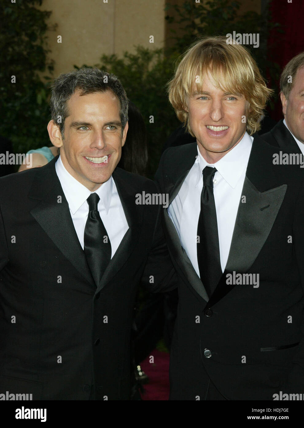 Ben Stiller, left, and Owen Wilson at the Academy Awards in Hollywood ...