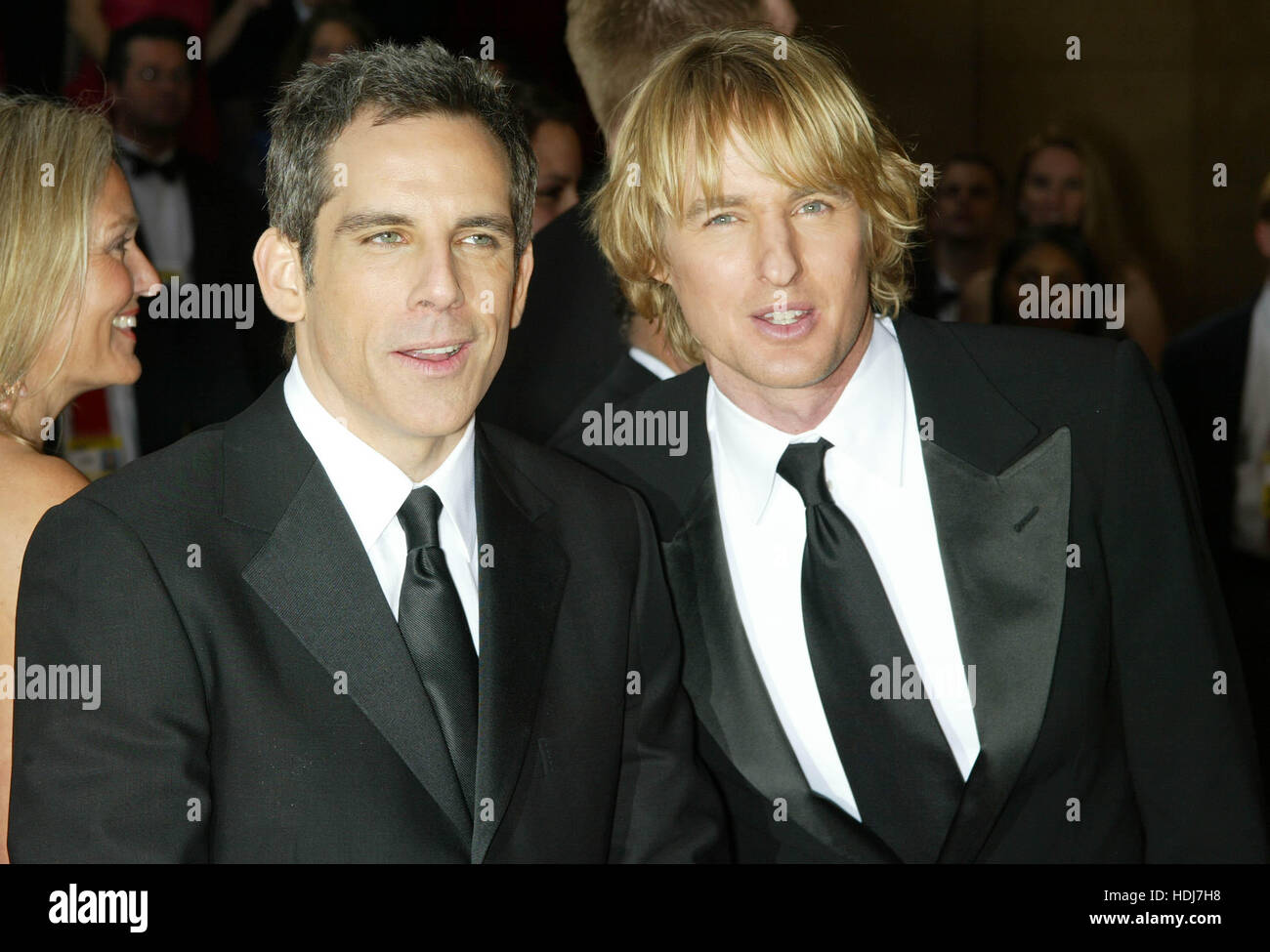 Ben Stiller, left, and Owen Wilson at the Academy Awards in Hollywood ...