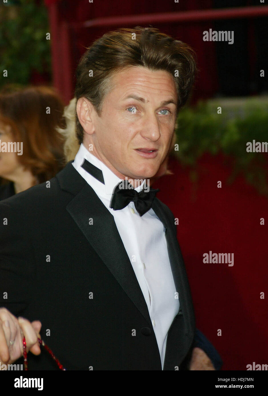 Sean Penn at the Academy Awards in Hollywood, California on February 29 ...