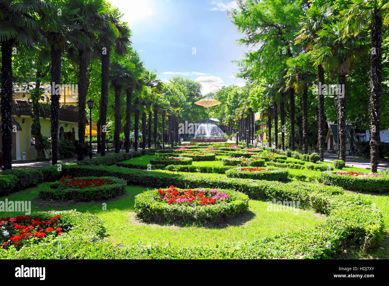 Riviera park sochi russia hi-res stock photography and images - Alamy