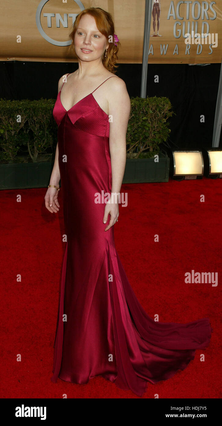 Lauren Ambrose arrives at the Screen Actors Guild Awards in Los Angeles ...