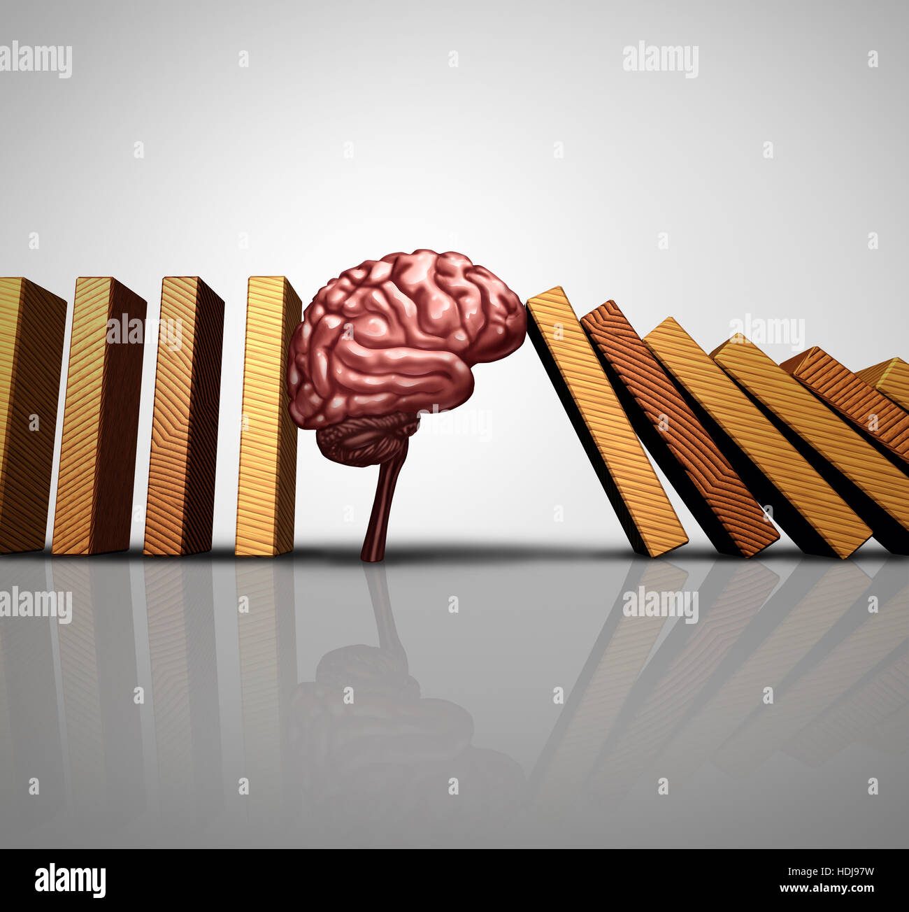 Thinking solution concept and creative innovation idea as a human brain ...