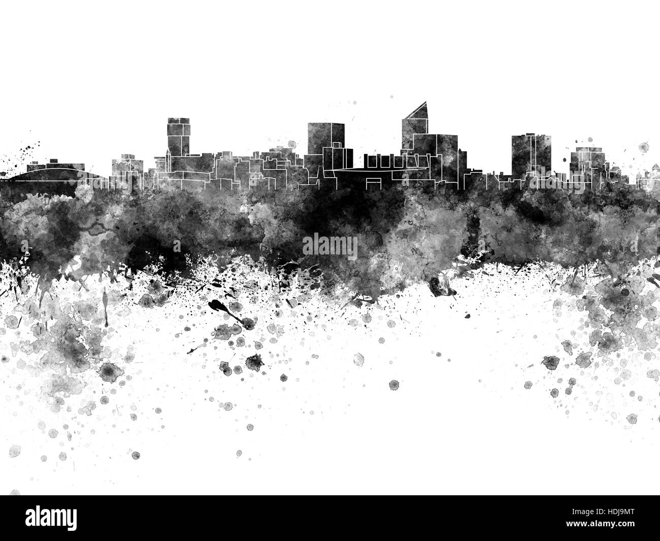 Wichita kansas skyline hi-res stock photography and images - Alamy