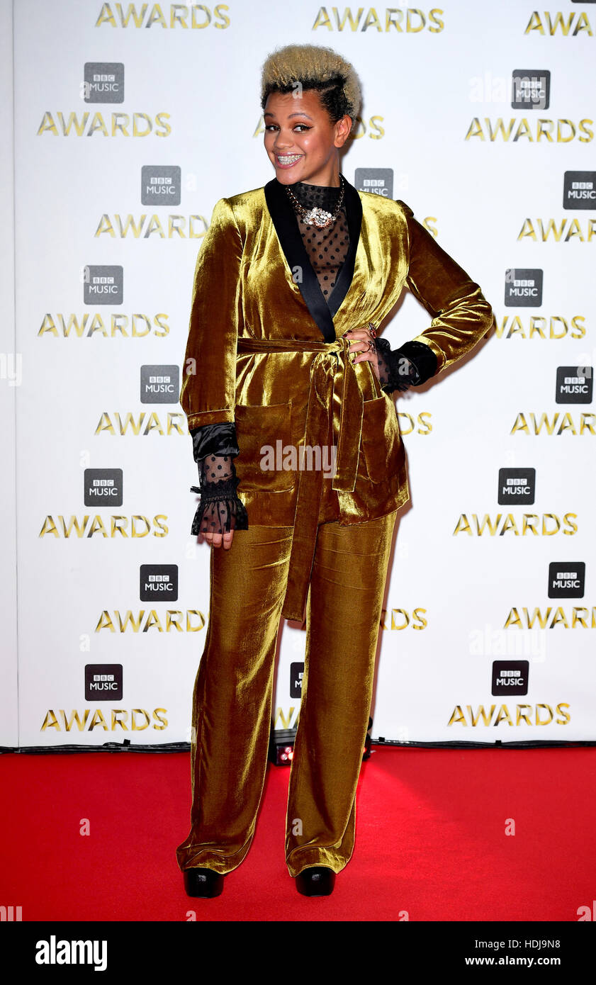 Gemma Cairney attending the BBC Music Awards at the Royal Victoria Dock ...