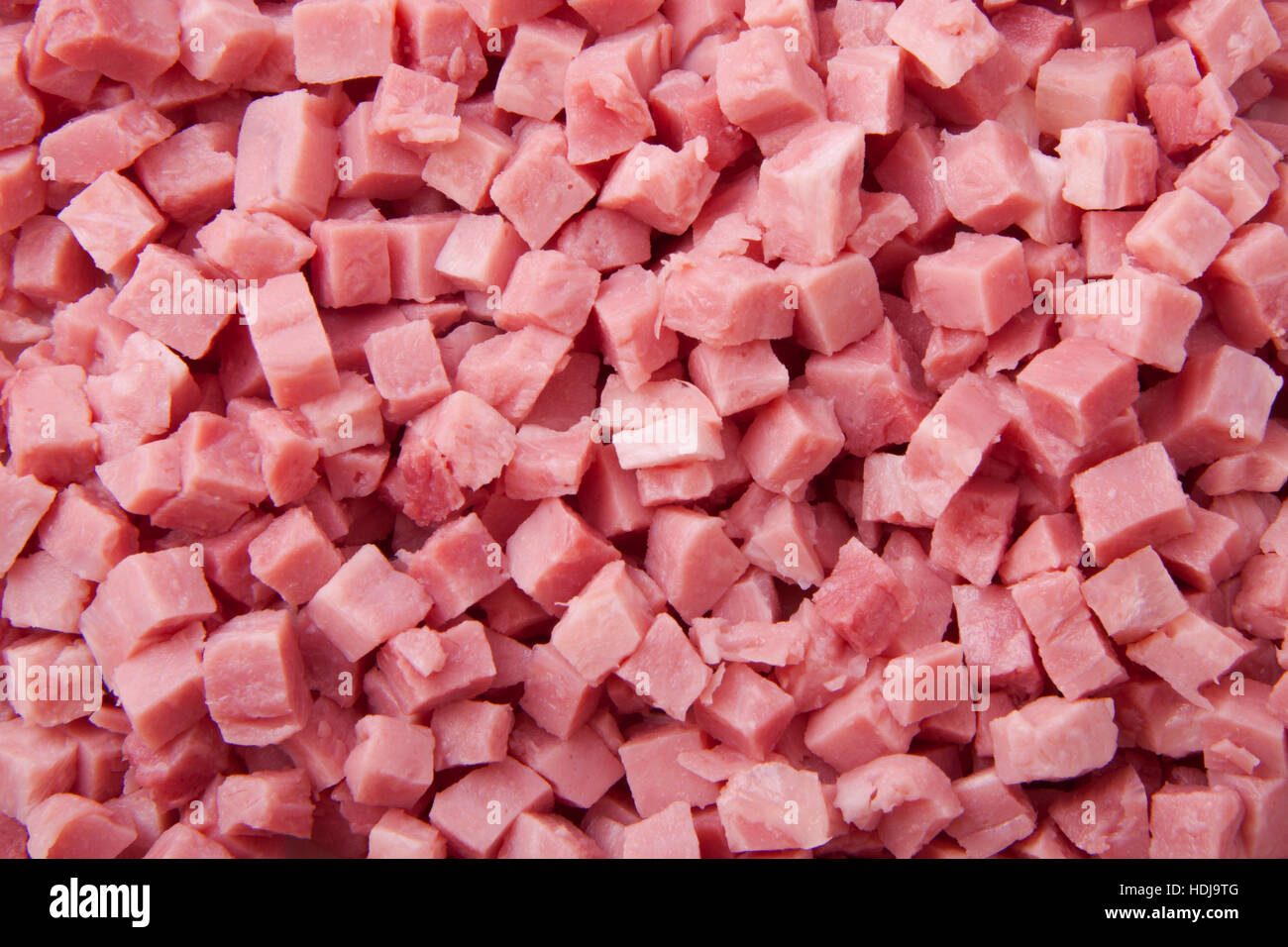 Lots of pieces ham for background use Stock Photo - Alamy