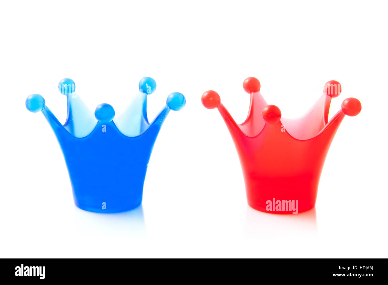 Two crowns Cut Out Stock Images & Pictures - Alamy