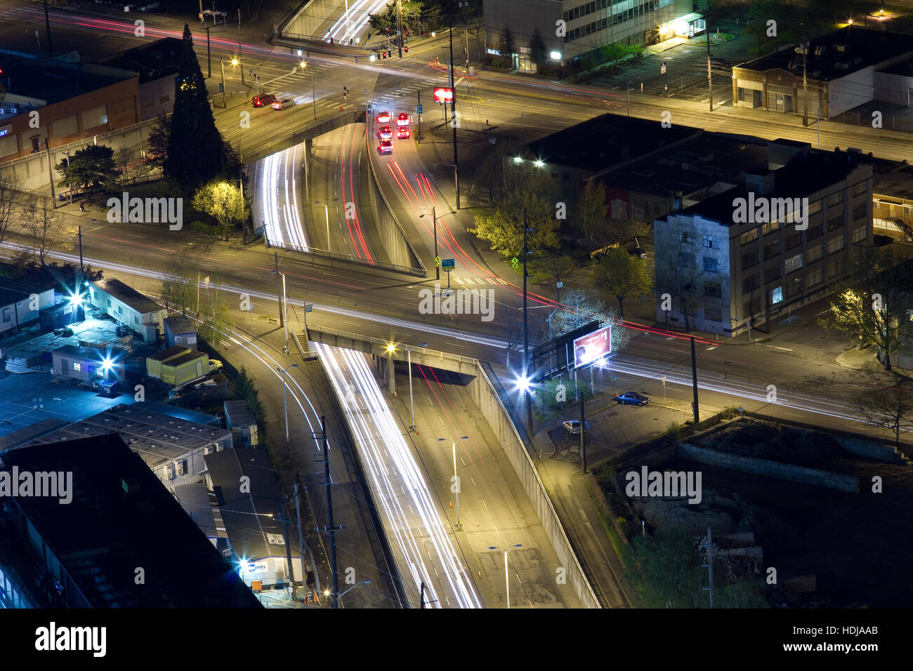 Seattle freeway hi-res stock photography and images - Alamy