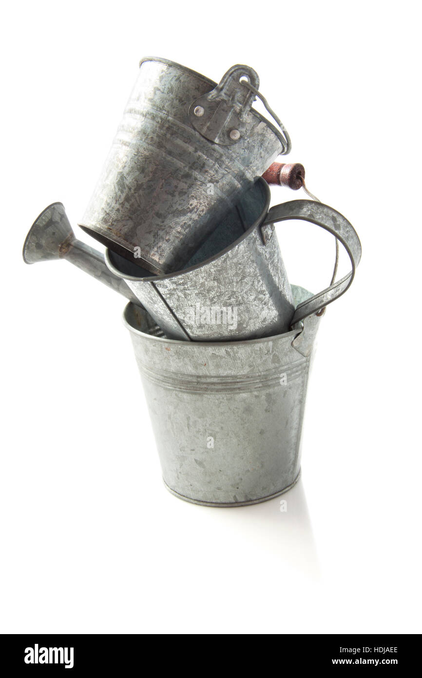 Zinc cans hi-res stock photography and images - Alamy