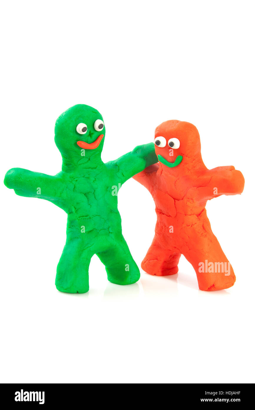 Plasticine men hi-res stock photography and images - Alamy