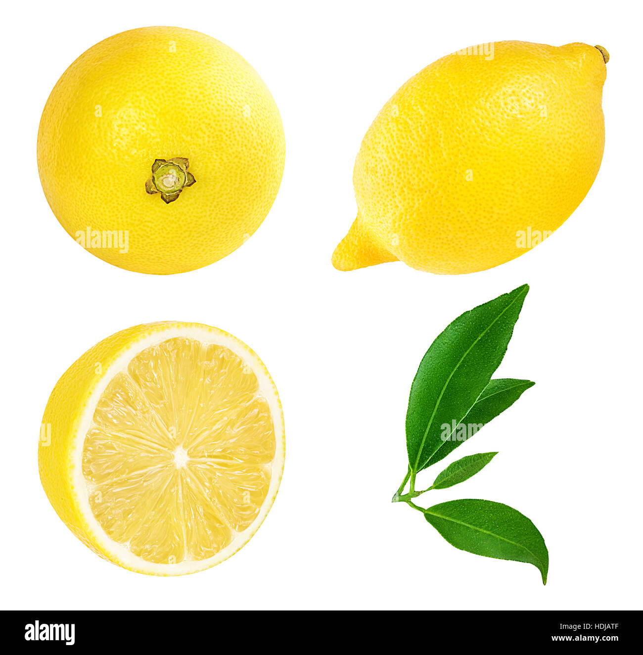 lemon isolated on white background Stock Photo - Alamy