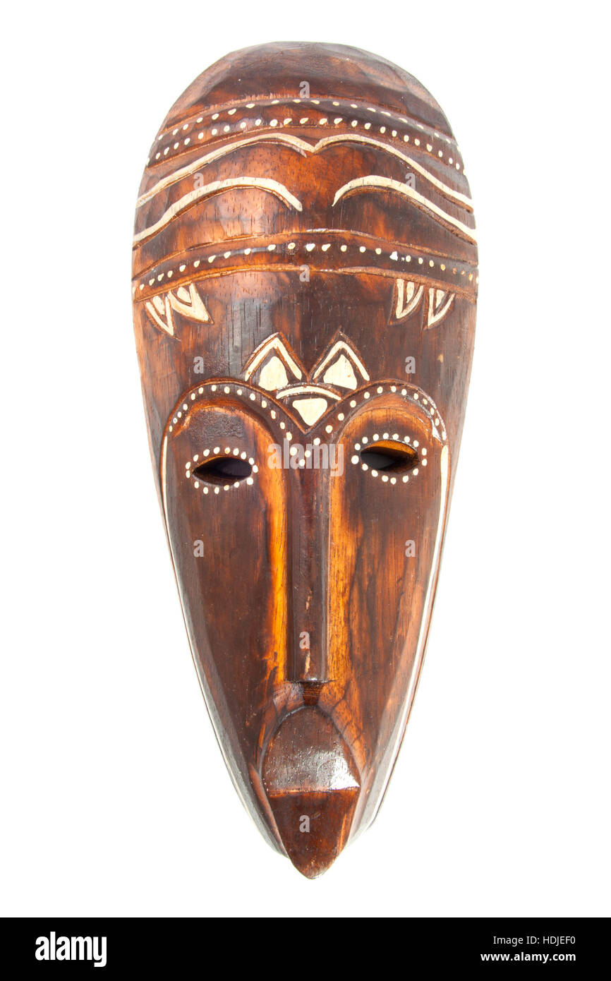 African mask isolated hi-res stock photography and images - Alamy