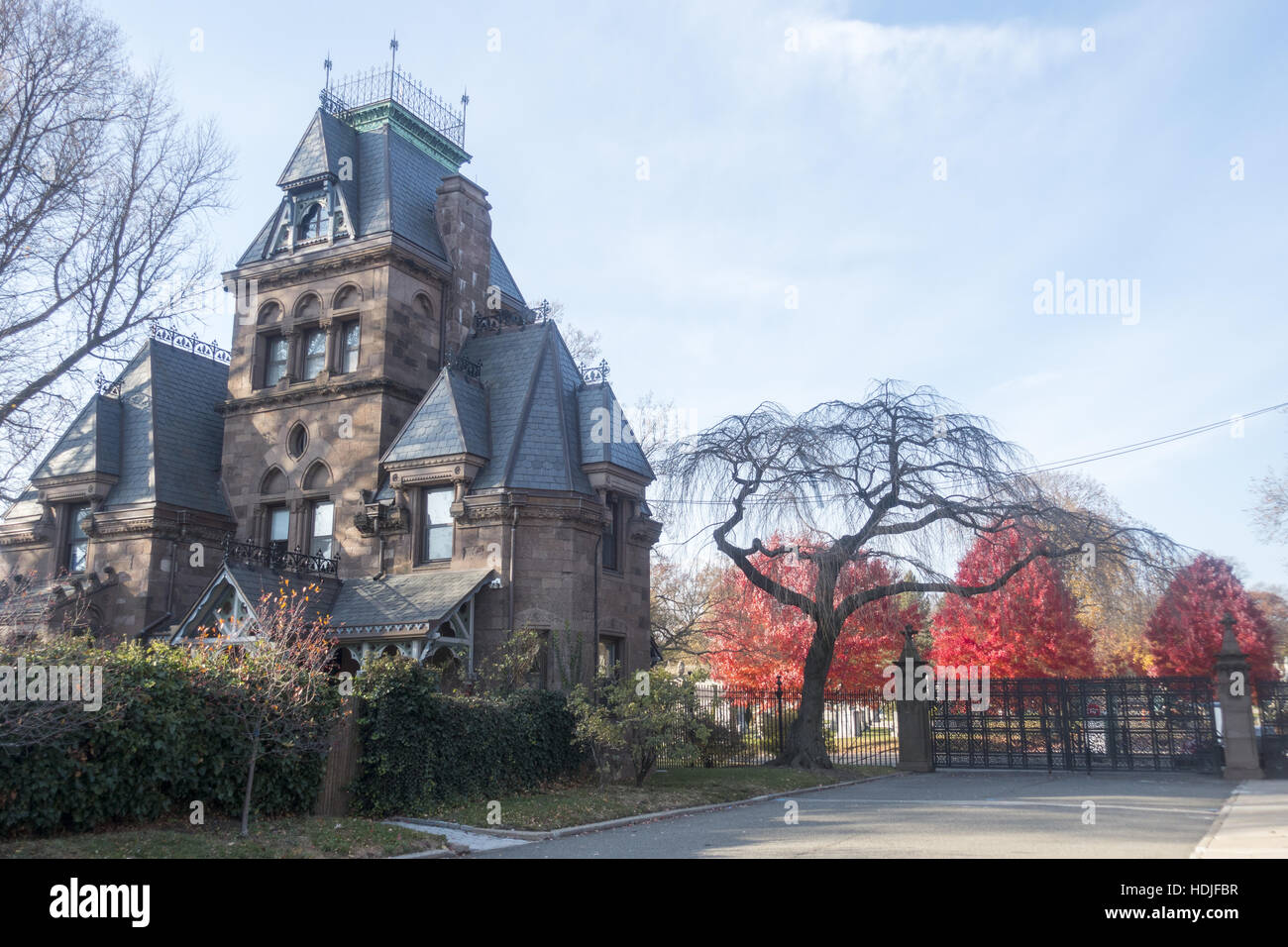House known as "the gatekeepers residence" at the historic landmark ...