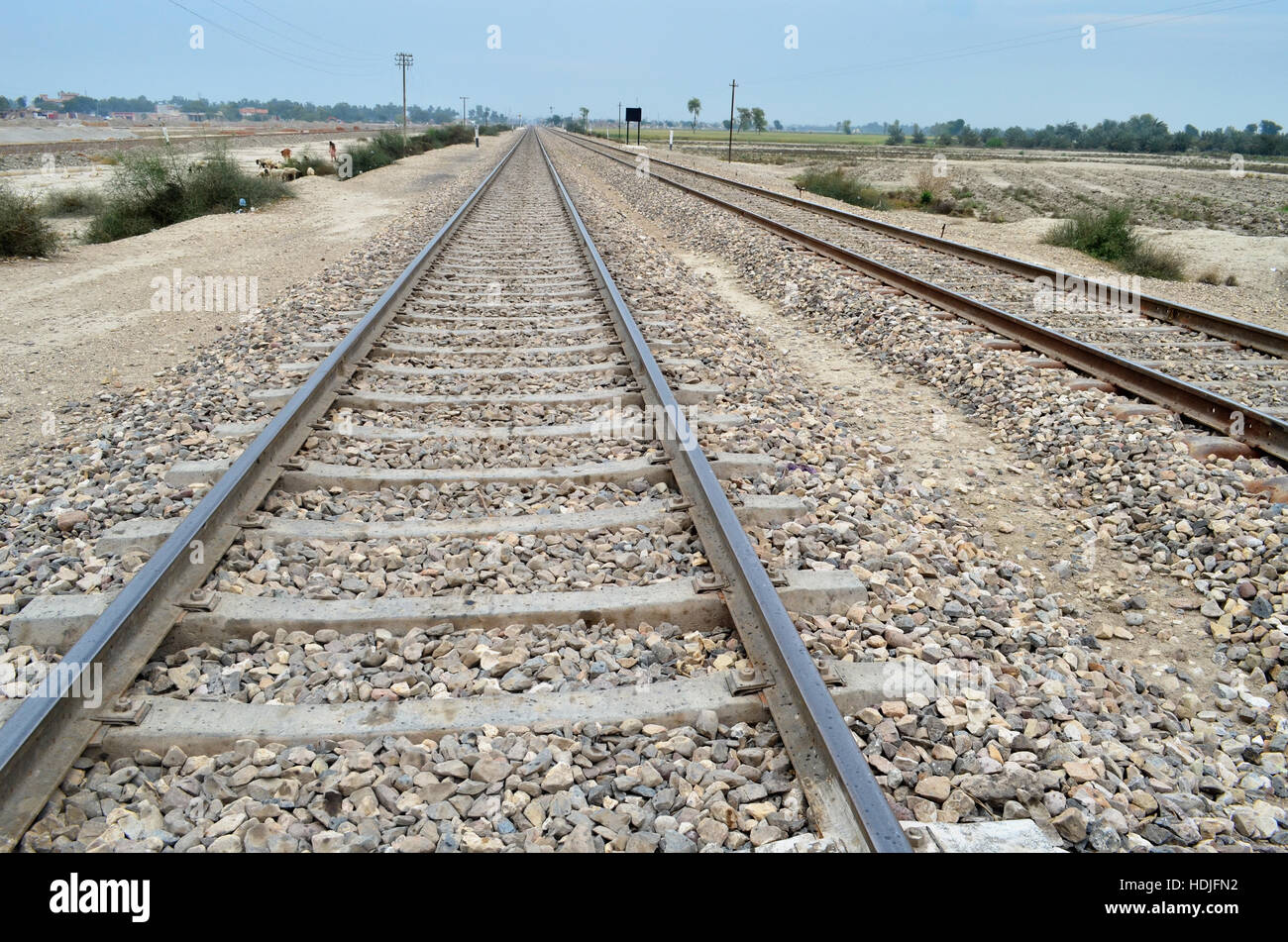 Railway Tracks Parallel High Resolution Stock Photography and Images - Alamy