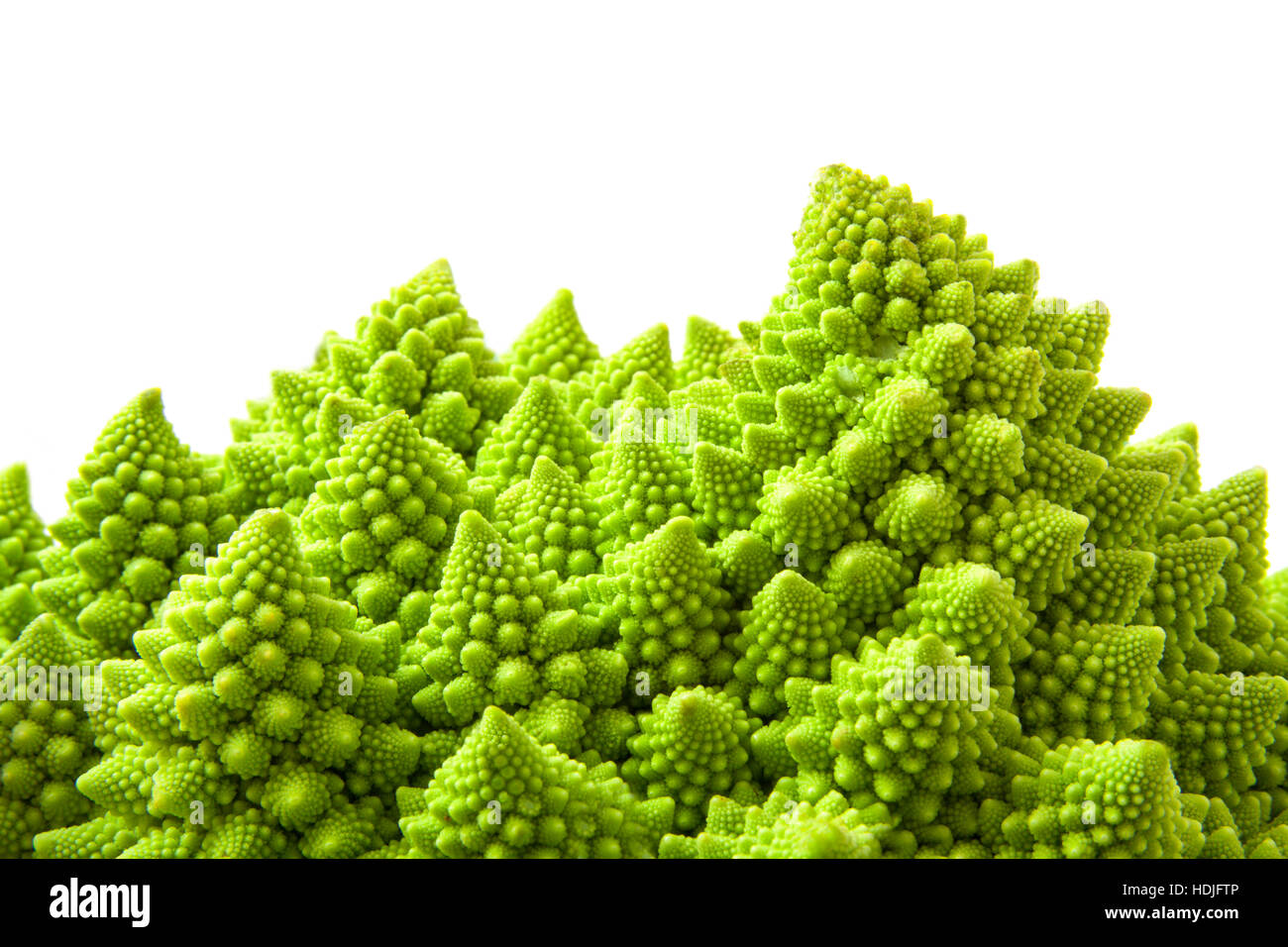 Fresh romanesco close up for background use Stock Photo - Alamy
