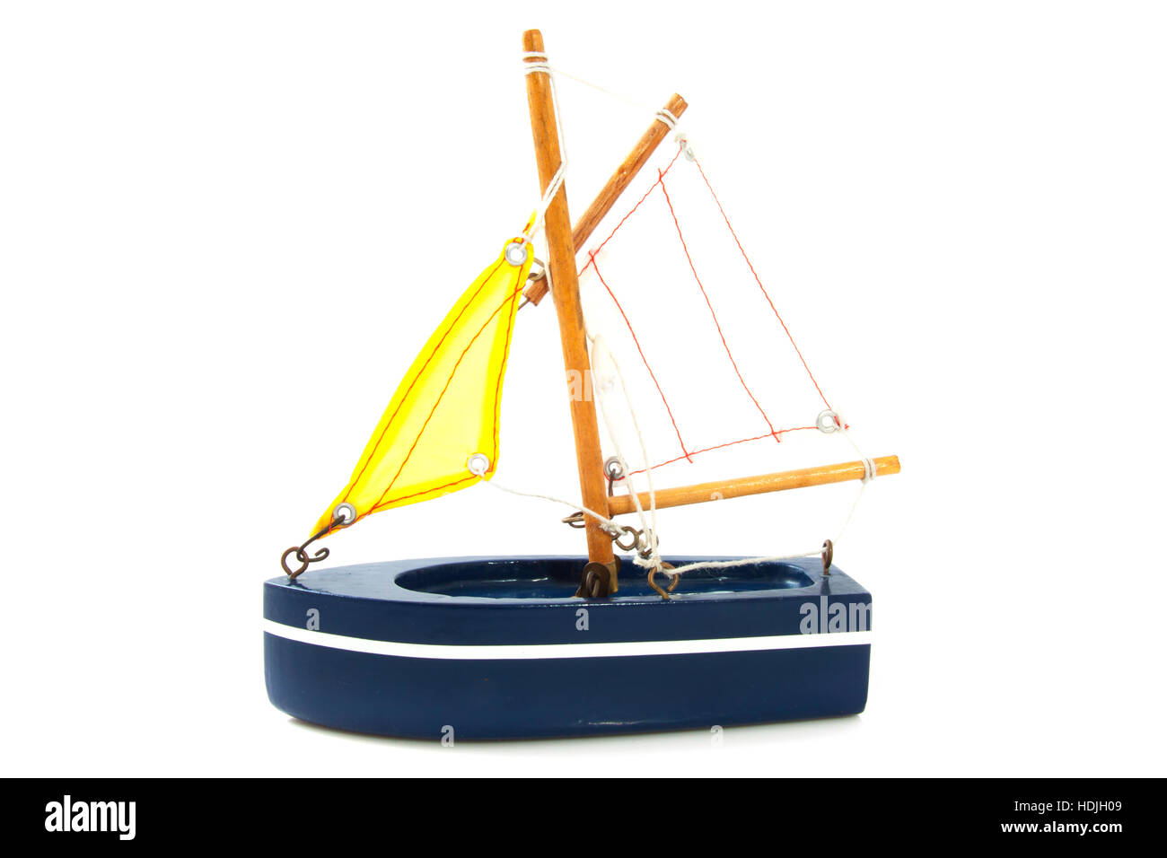 Sailboat on lake Cut Out Stock Images & Pictures - Alamy