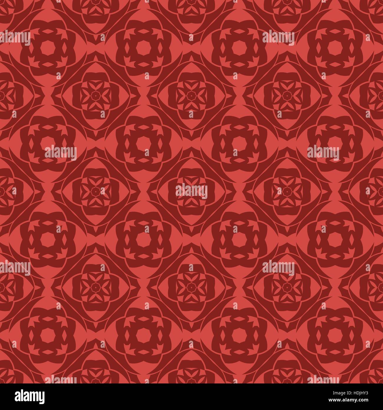 Red Ornamental Seamless Line Pattern Stock Vector Image & Art - Alamy