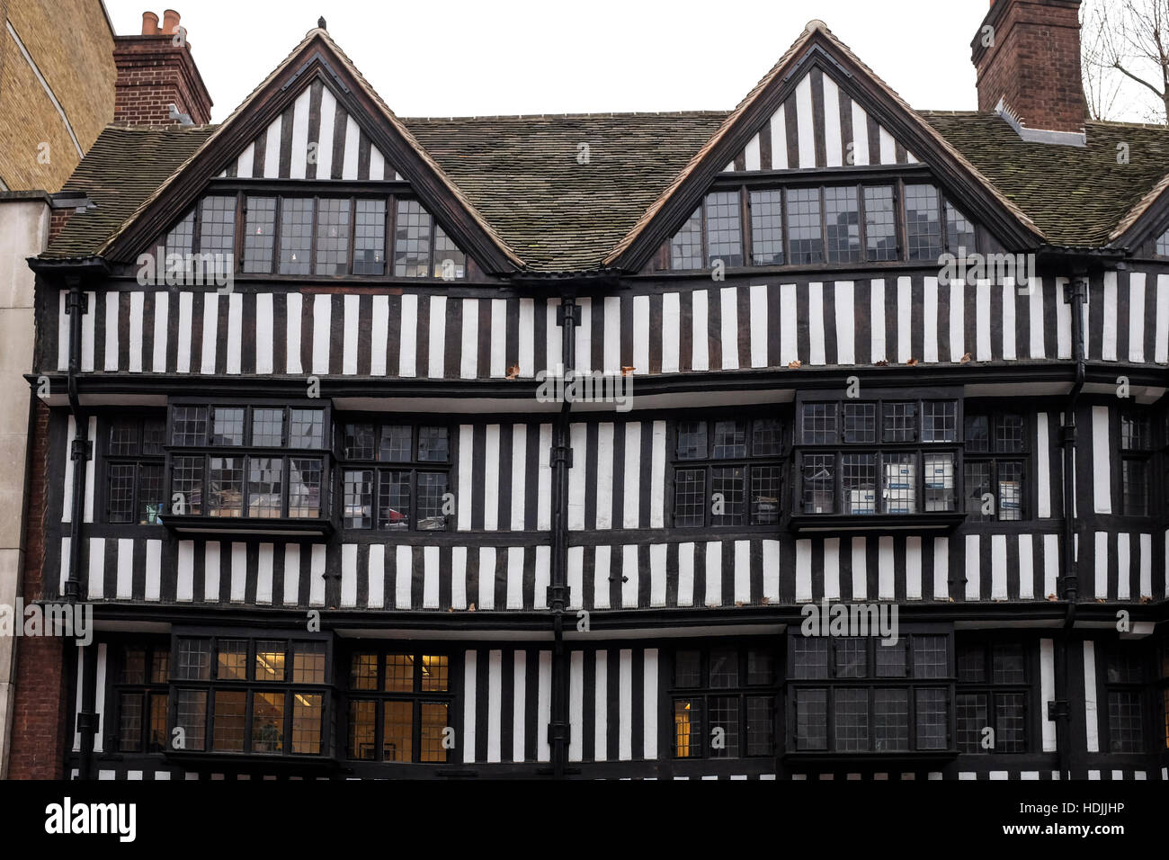 Half Timber Building Stock Photo - Alamy