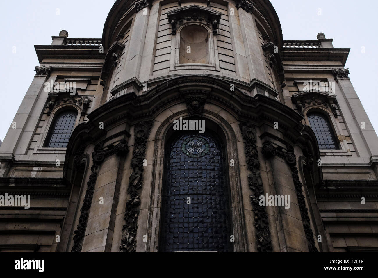 Baroque church strand london hi-res stock photography and images - Alamy