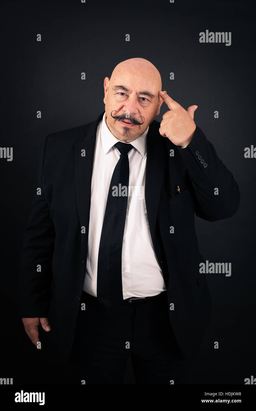 Crazy man 60 years hi-res stock photography and images - Alamy