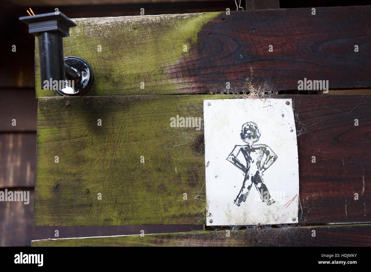 stylised handmade sign of man figure Stock Photo - Alamy