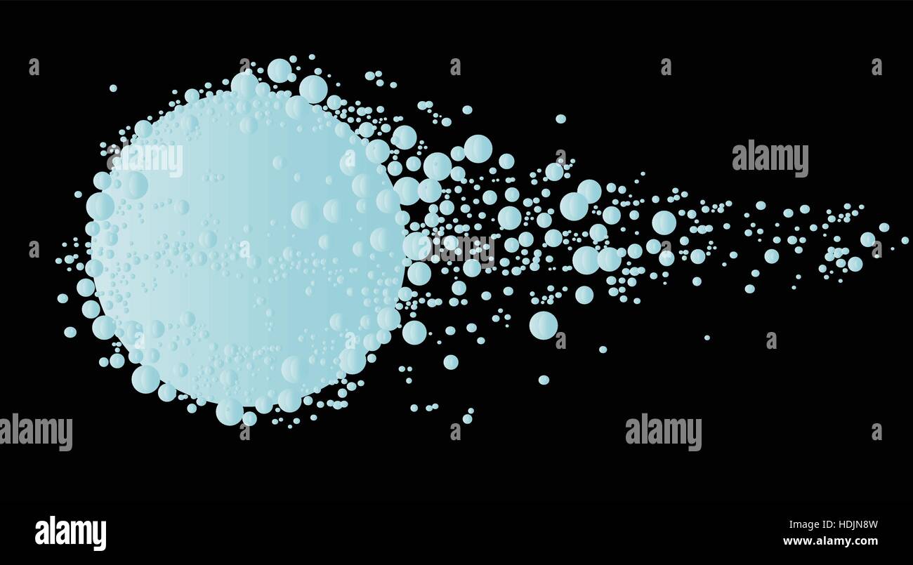 Water blobs drink Stock Vector Images - Alamy