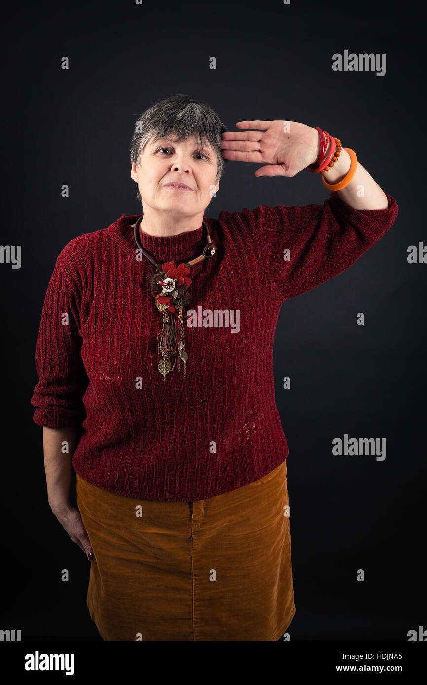 Beautiful woman doing different expressions in different sets of ...