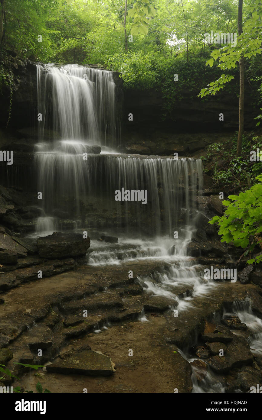 West milton cascades hi-res stock photography and images - Alamy