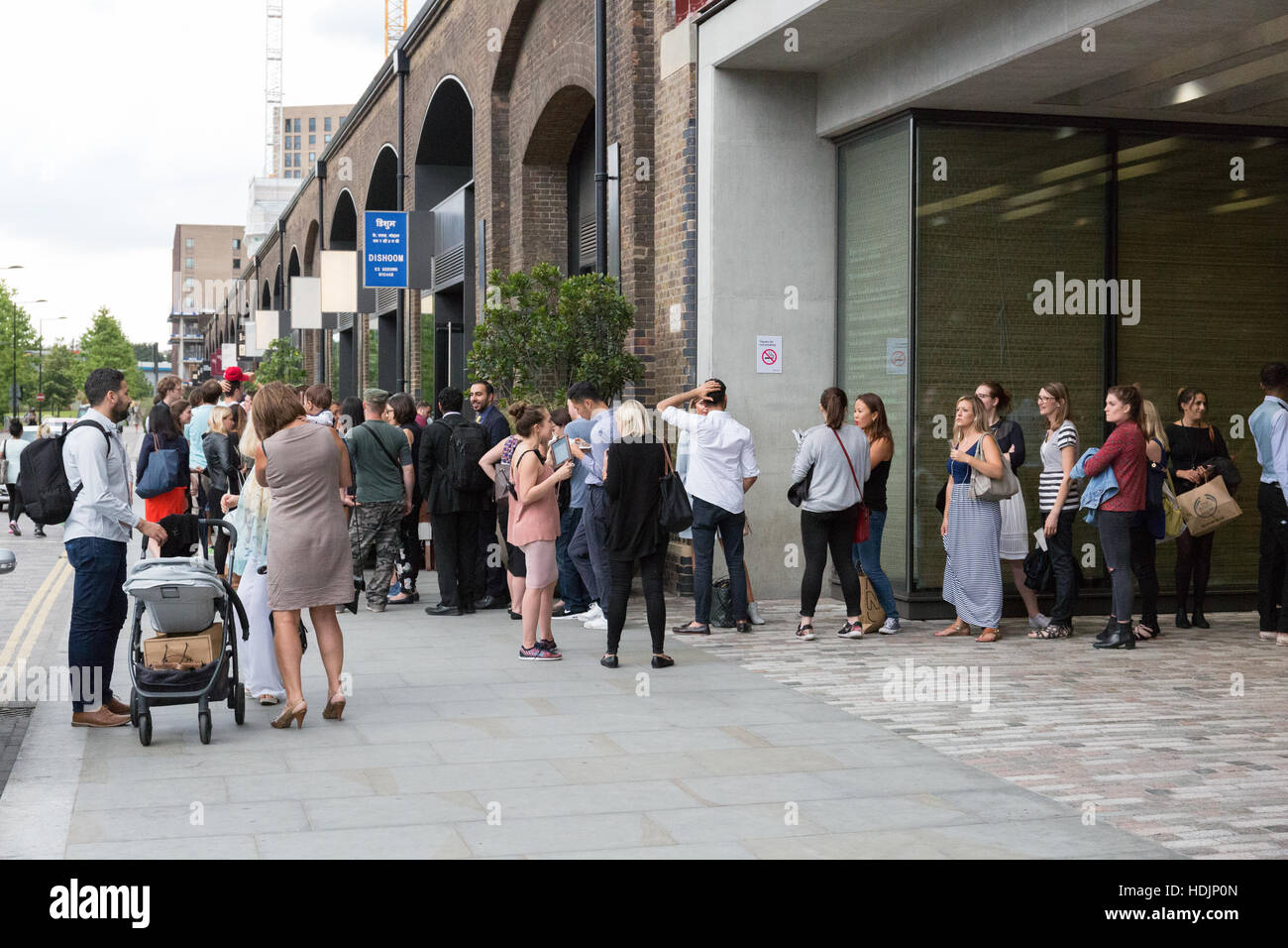 Dishoom queue hi-res stock photography and images - Alamy