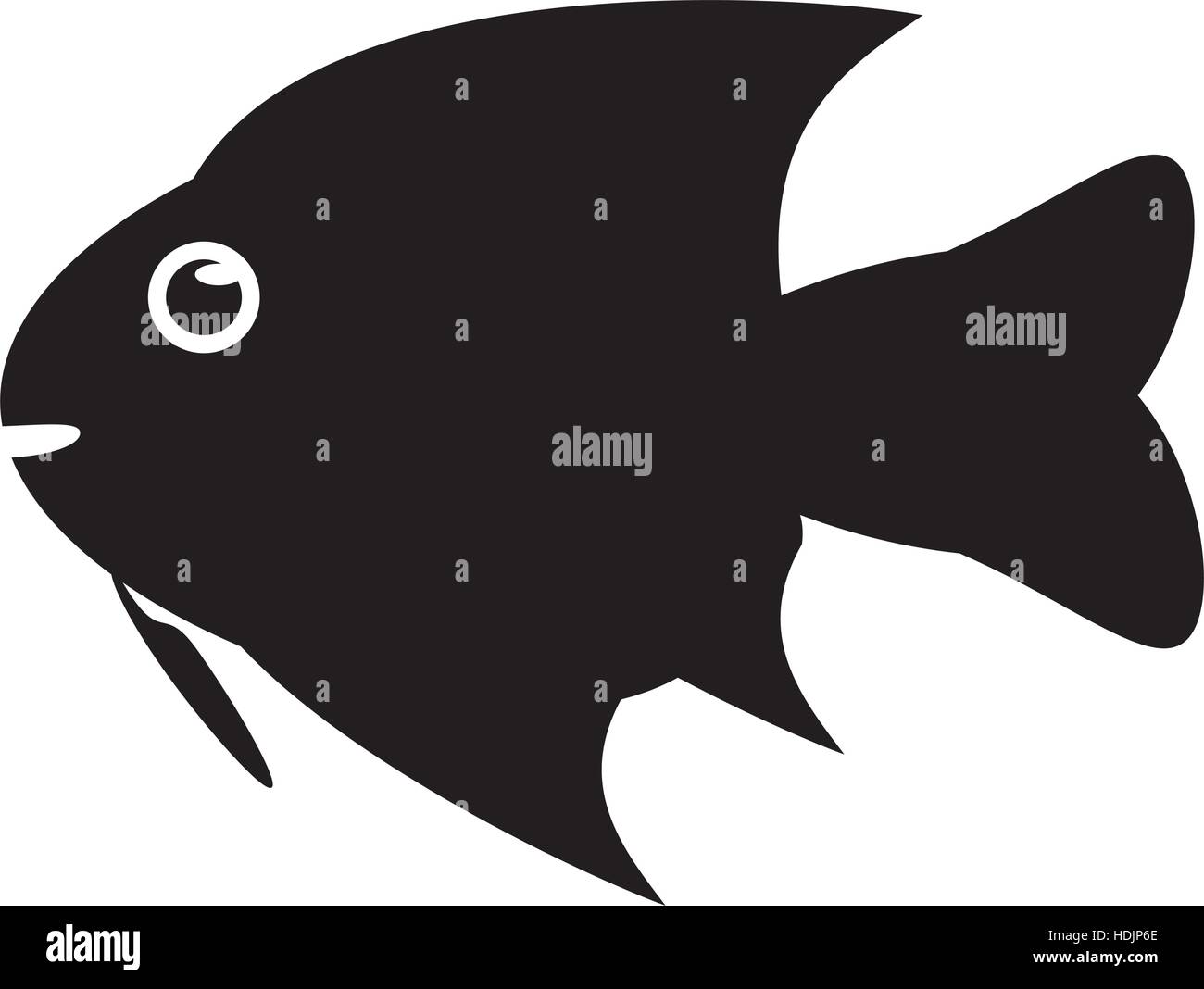 Isolated fish animal cartoon design Stock Vector Image & Art - Alamy