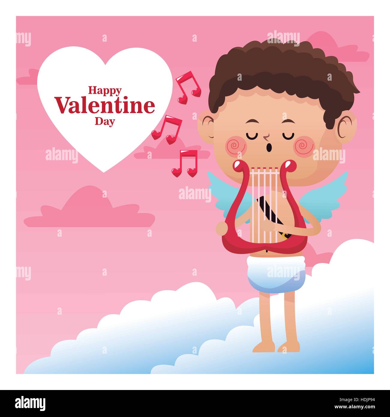 Music heaven Stock Vector Images - Alamy