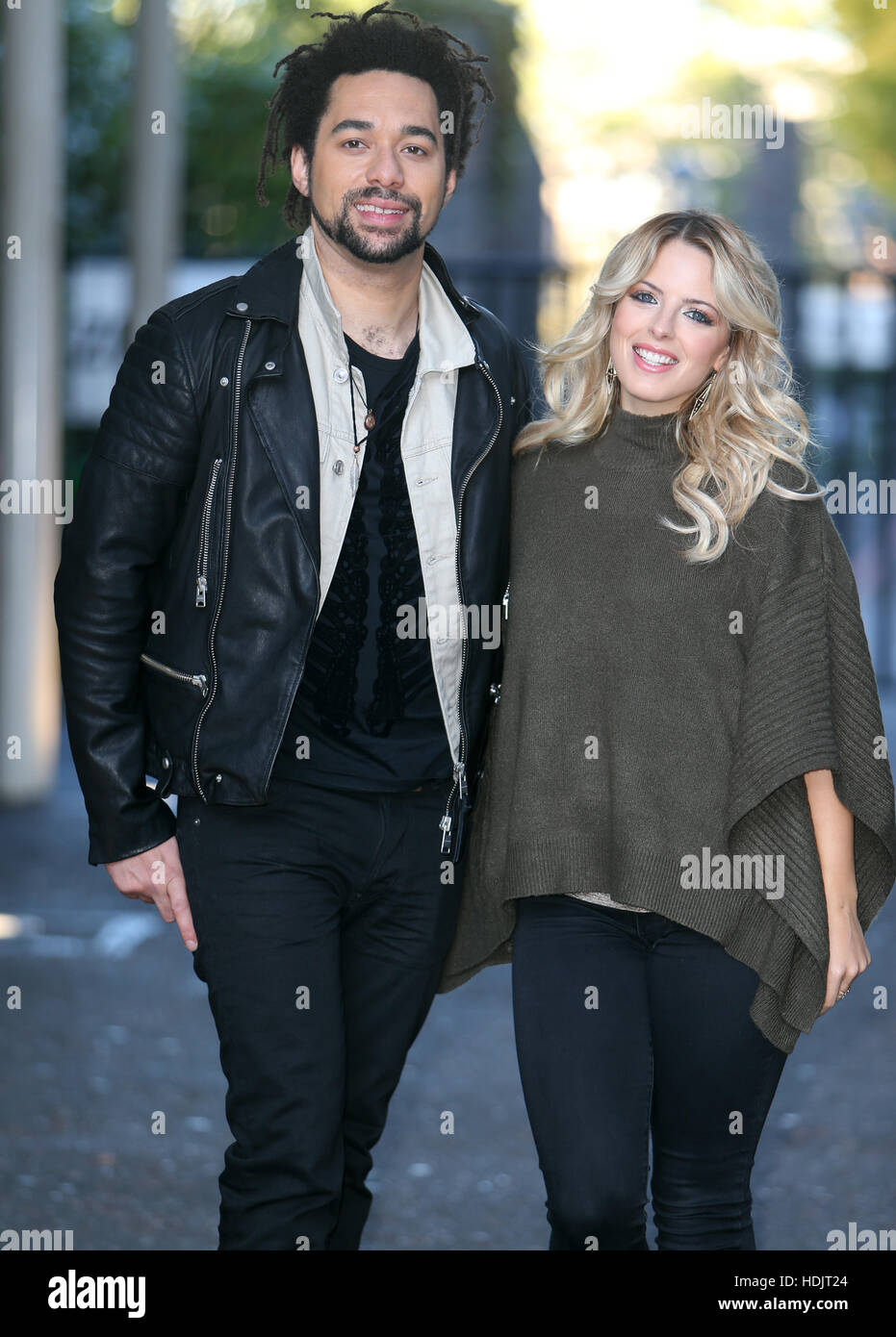 The Shires outside ITV Studios Featuring: Ben Earle, Crissie Rhodes ...