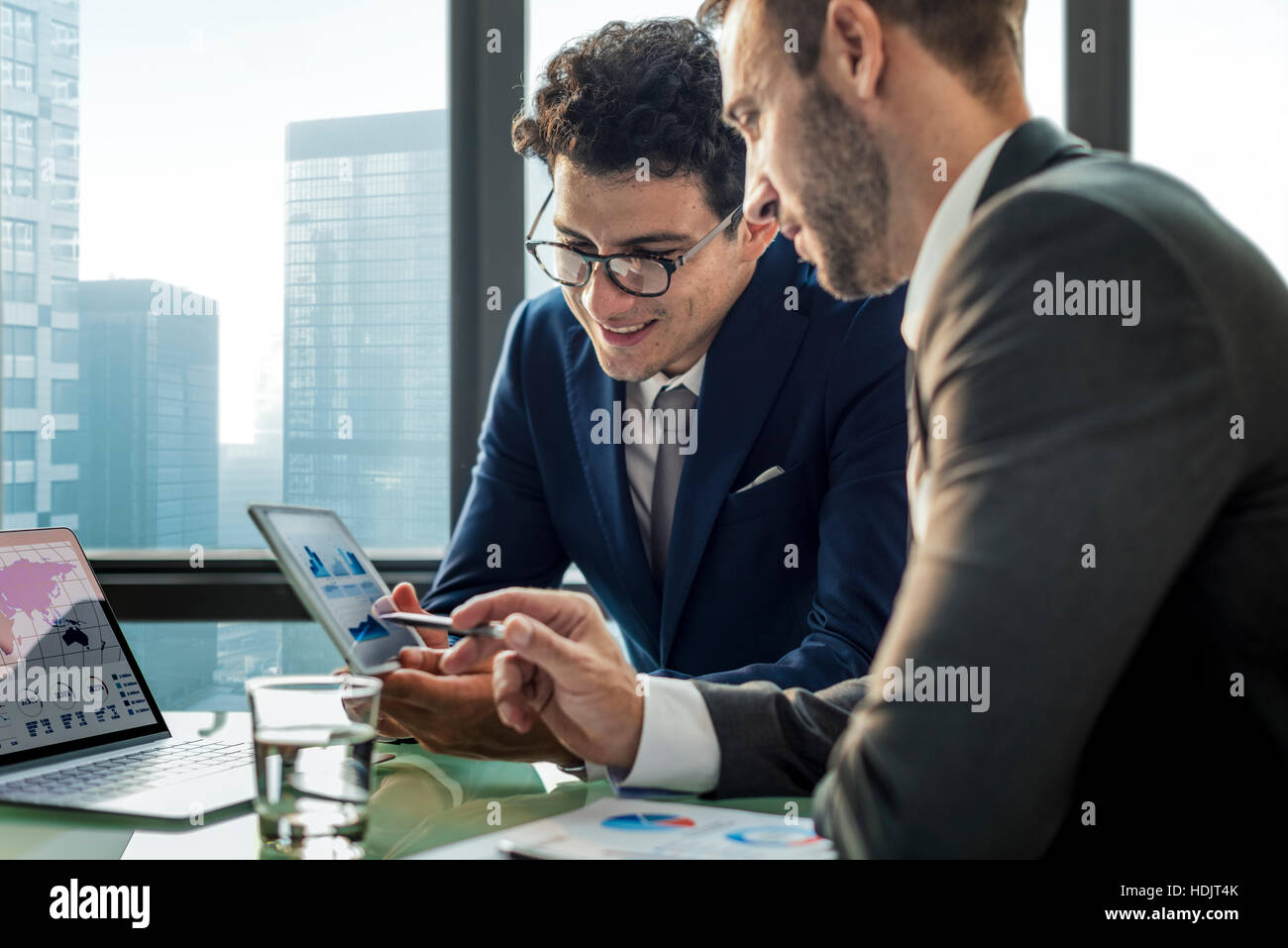 Business Corporate Colleagues Co-workers Job Concept Stock Photo - Alamy