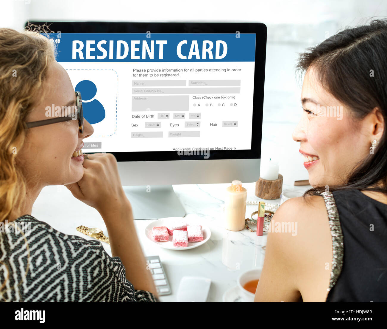 Permanent resident identity card hi-res stock photography and images ...