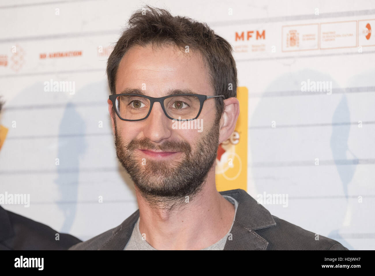 Actor Dani Rovira attends the photocall of the movie premiere of 'Ozzy ...