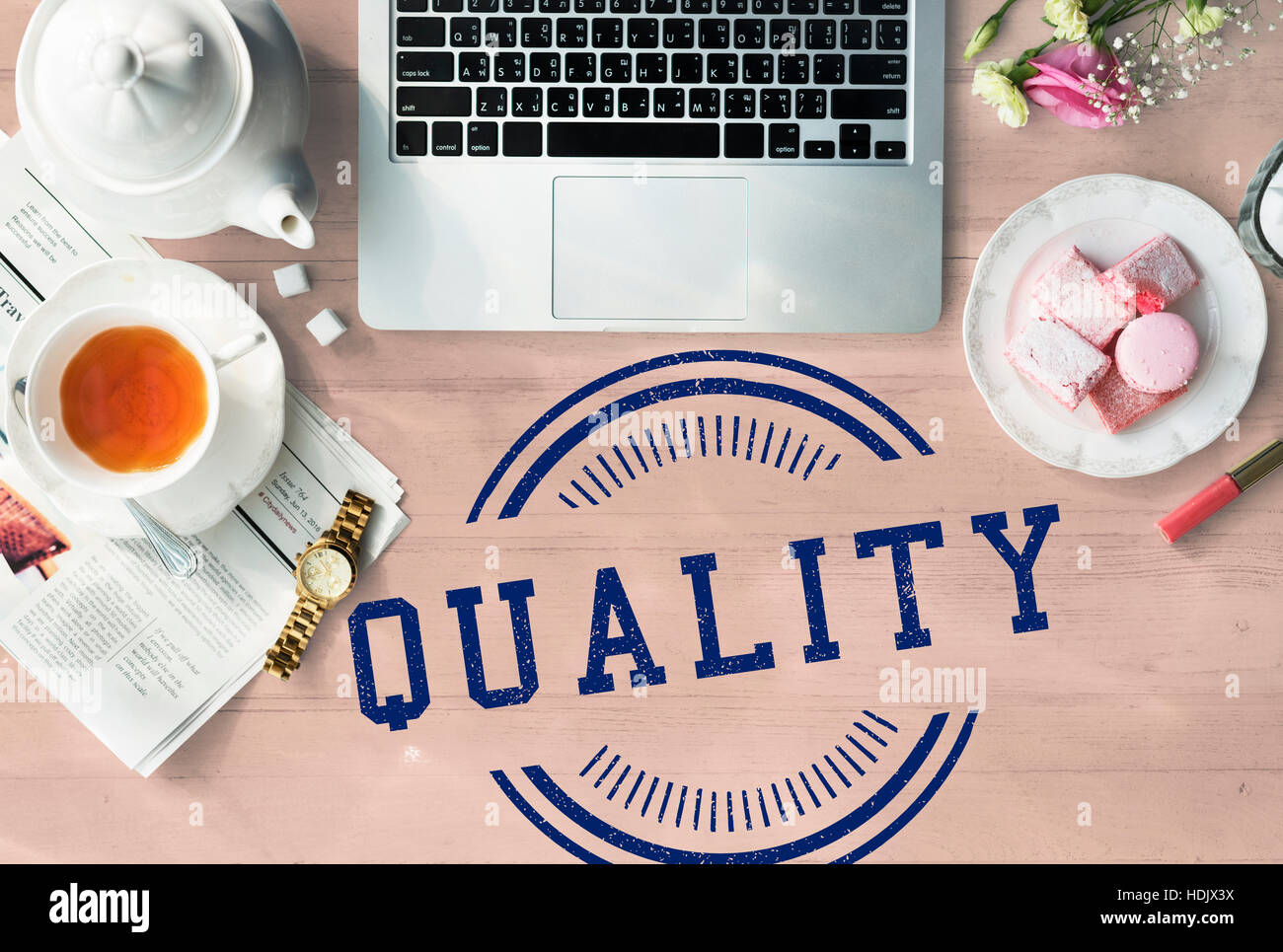 Exclusive Premium Quality Brand Graphic Concept Stock Photo - Alamy