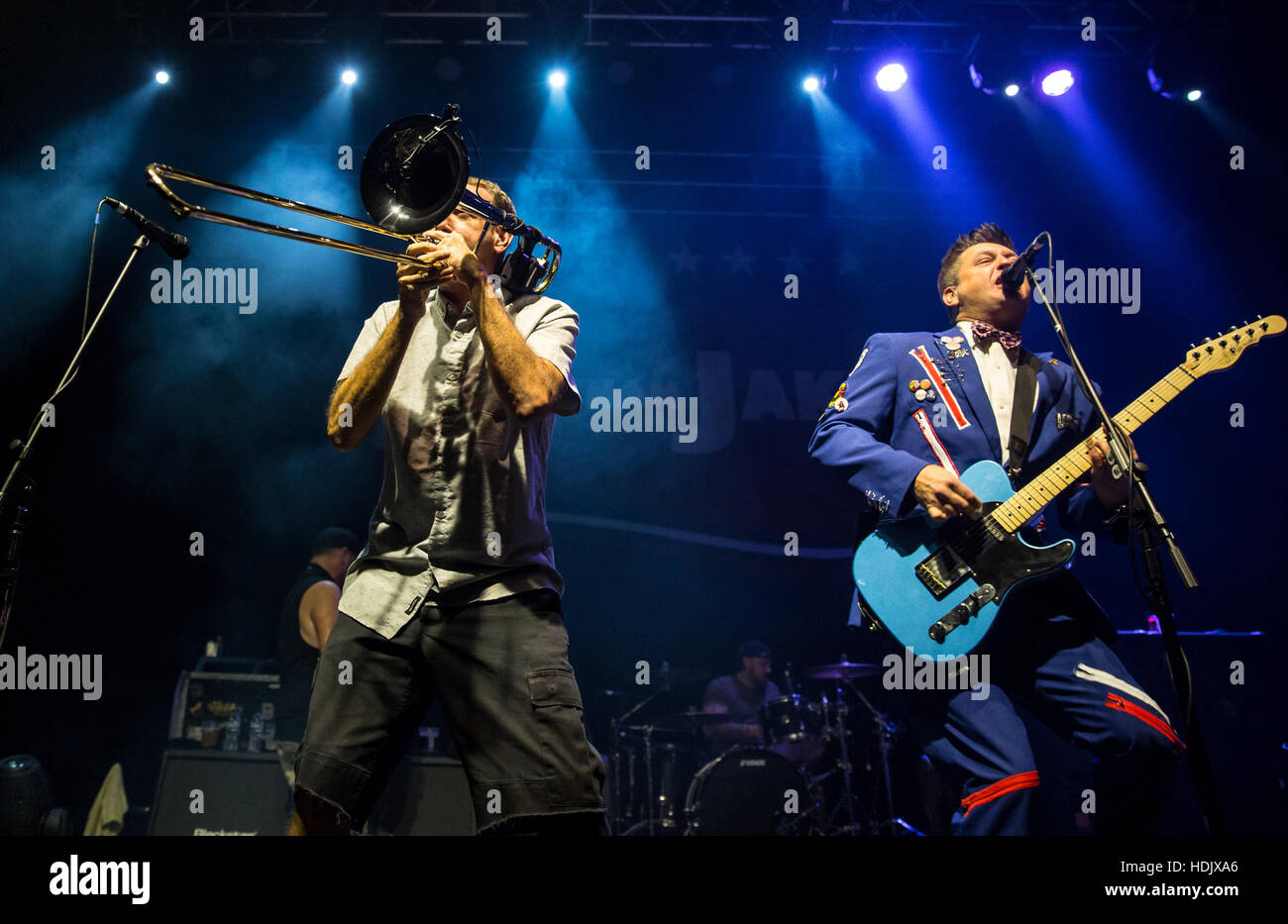 Less Than Jake perform live at the Fireball Fuelling The Fire' Tour ...