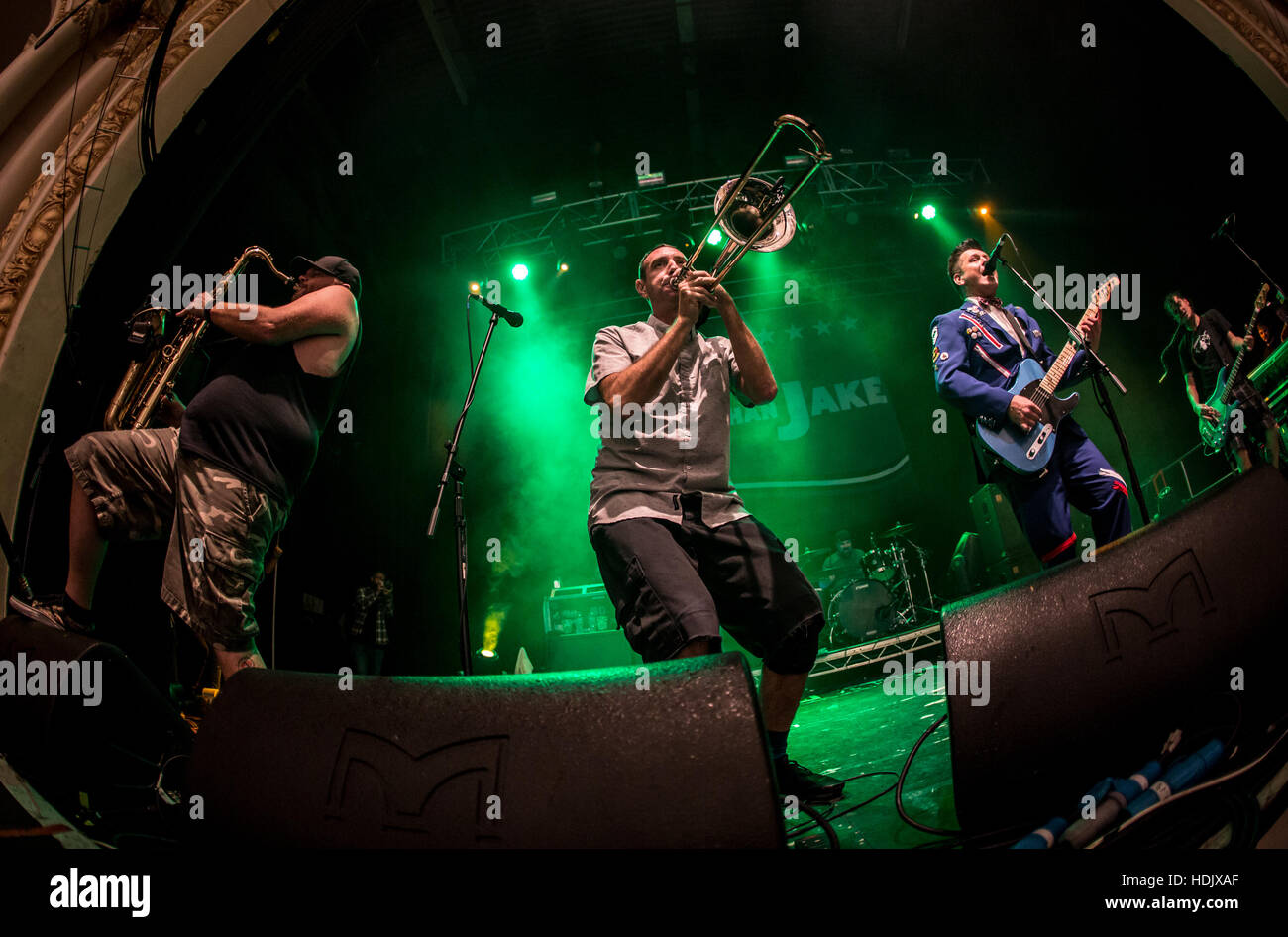 Less Than Jake perform live at the Fireball Fuelling The Fire' Tour ...