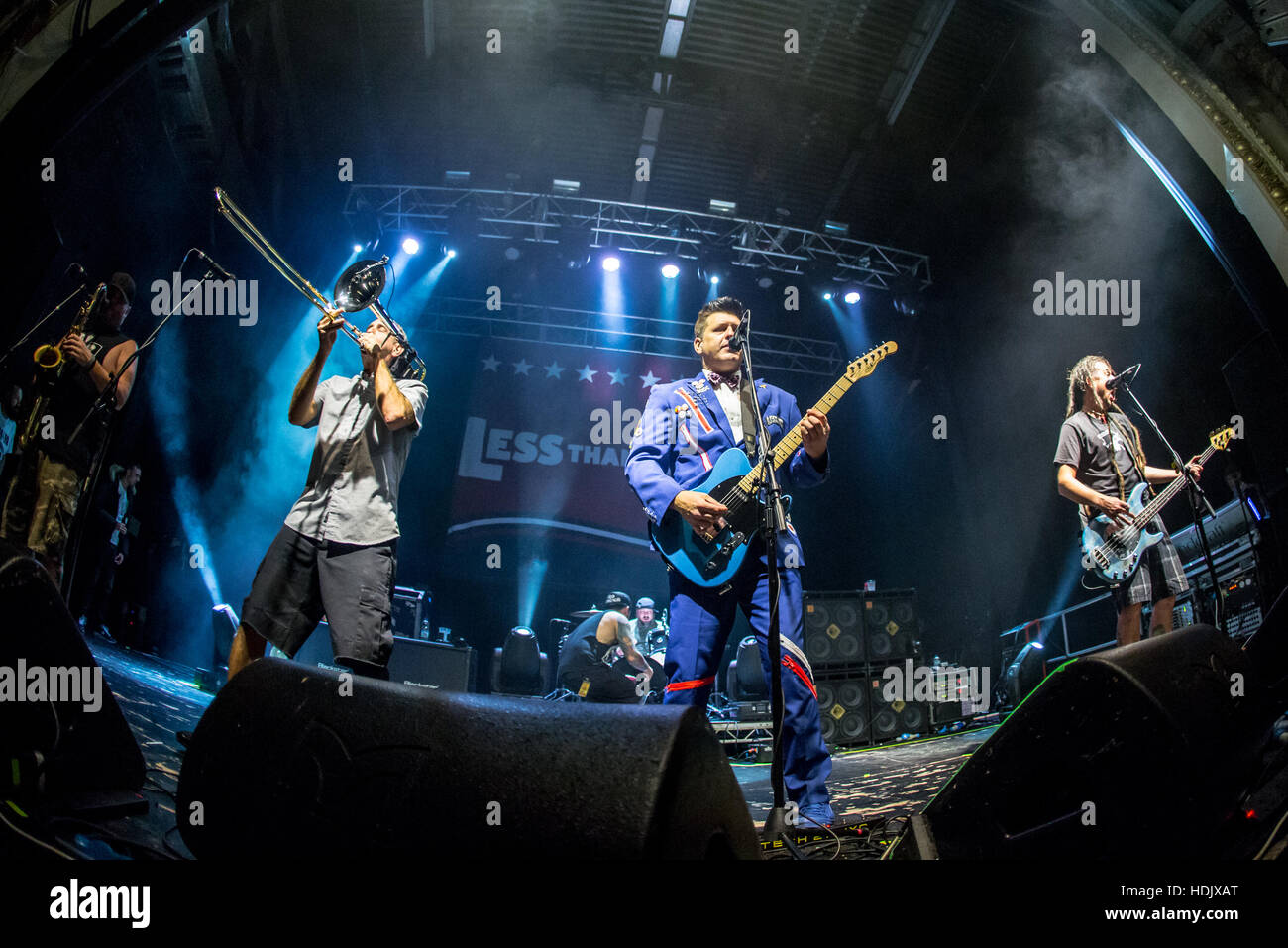 Less Than Jake perform live at the Fireball Fuelling The Fire' Tour ...