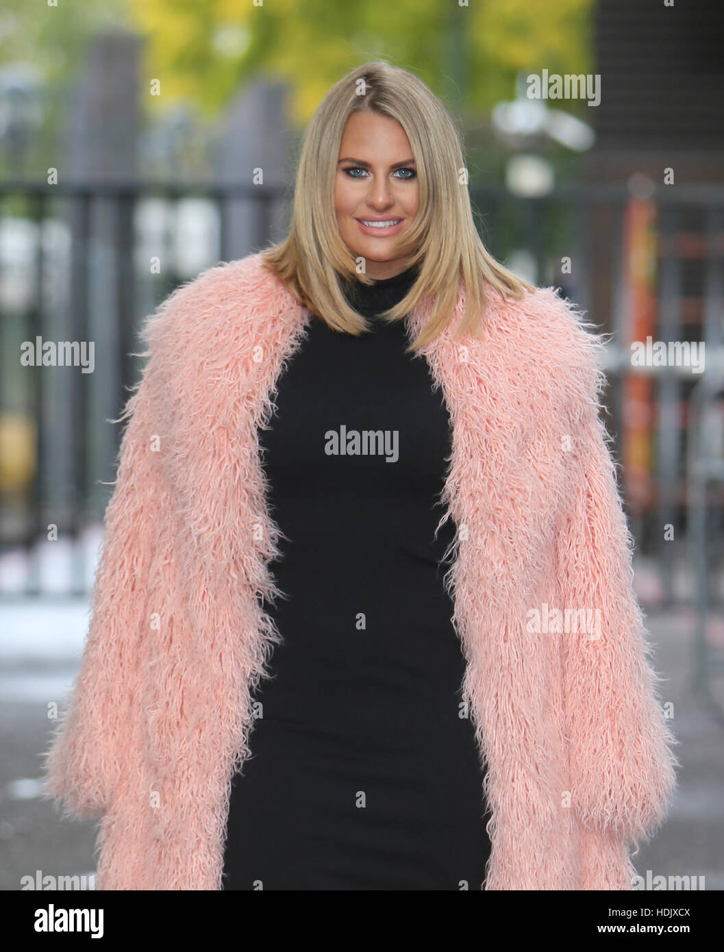 Danielle Armstrong outside ITV Studios Featuring: Danielle Armstrong ...