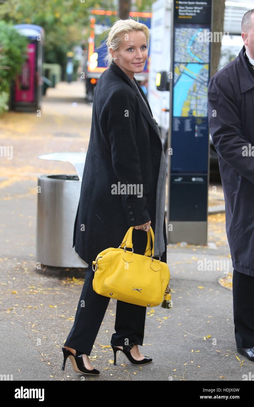 Davinia Taylor outside ITV Studios Featuring: Davinia Taylor Where ...