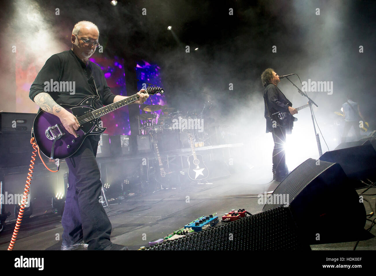 The Cure performing live in Gothenburg Featuring: The Cure, Reeves ...