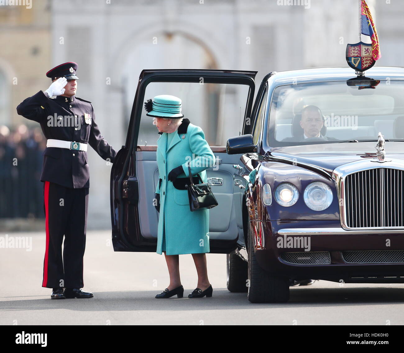 Her Majesty The Queen, Colonel-in-Chief of the Corps of Royal Engineers ...