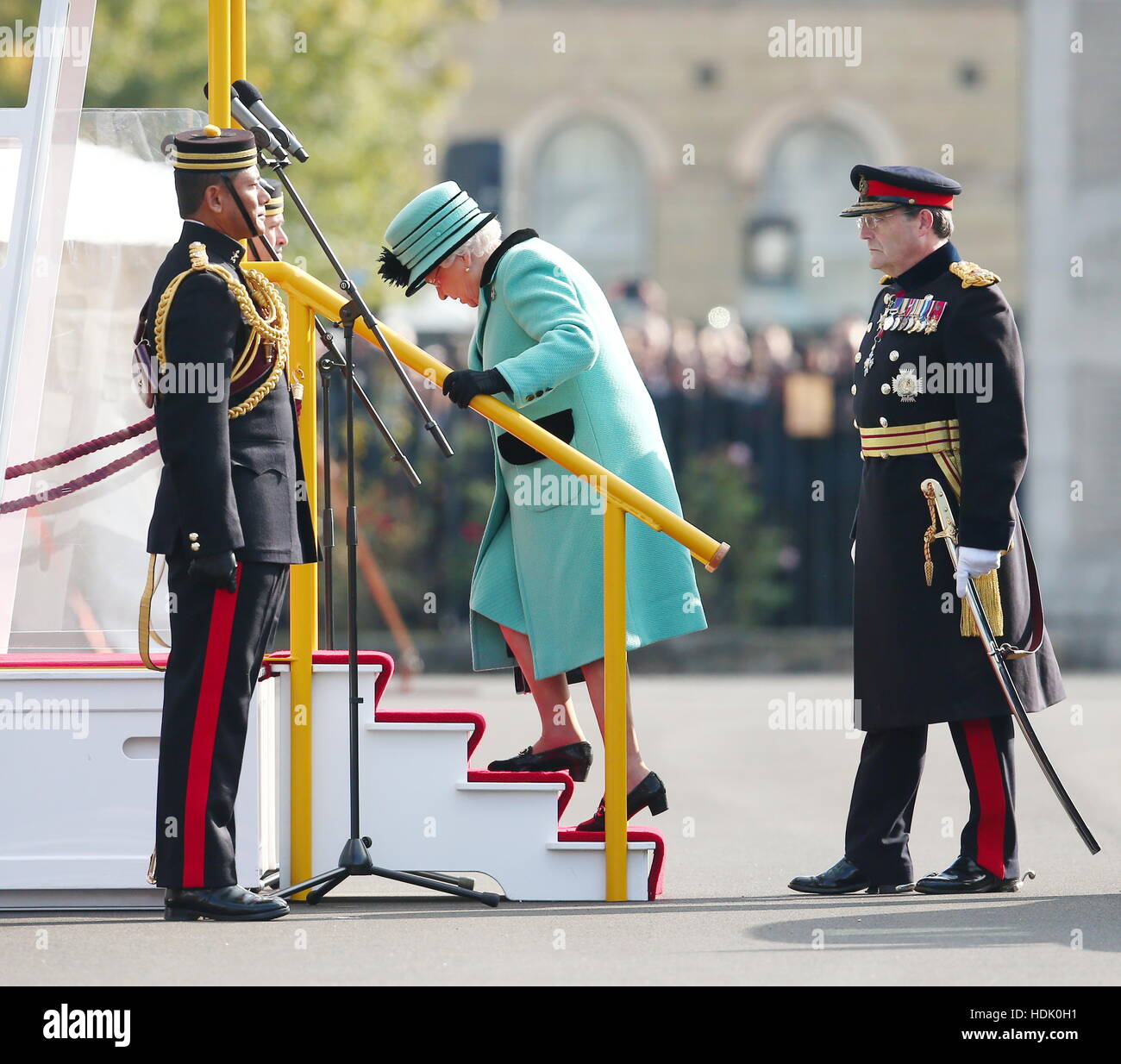 Her Majesty The Queen, Colonel-in-Chief of the Corps of Royal Engineers ...