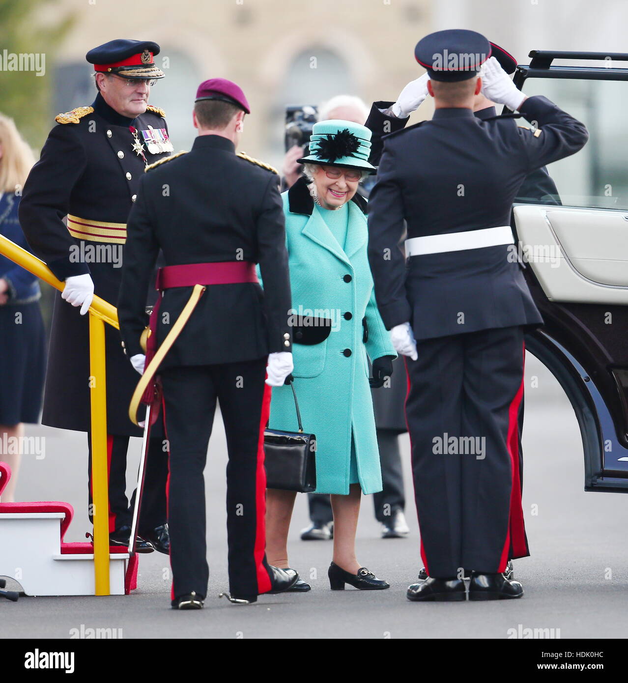 Her Majesty The Queen, Colonel-in-Chief of the Corps of Royal Engineers ...