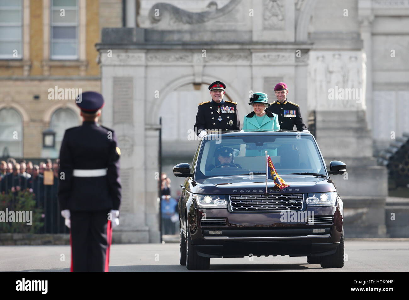 Her Majesty The Queen, Colonel-in-Chief of the Corps of Royal Engineers ...