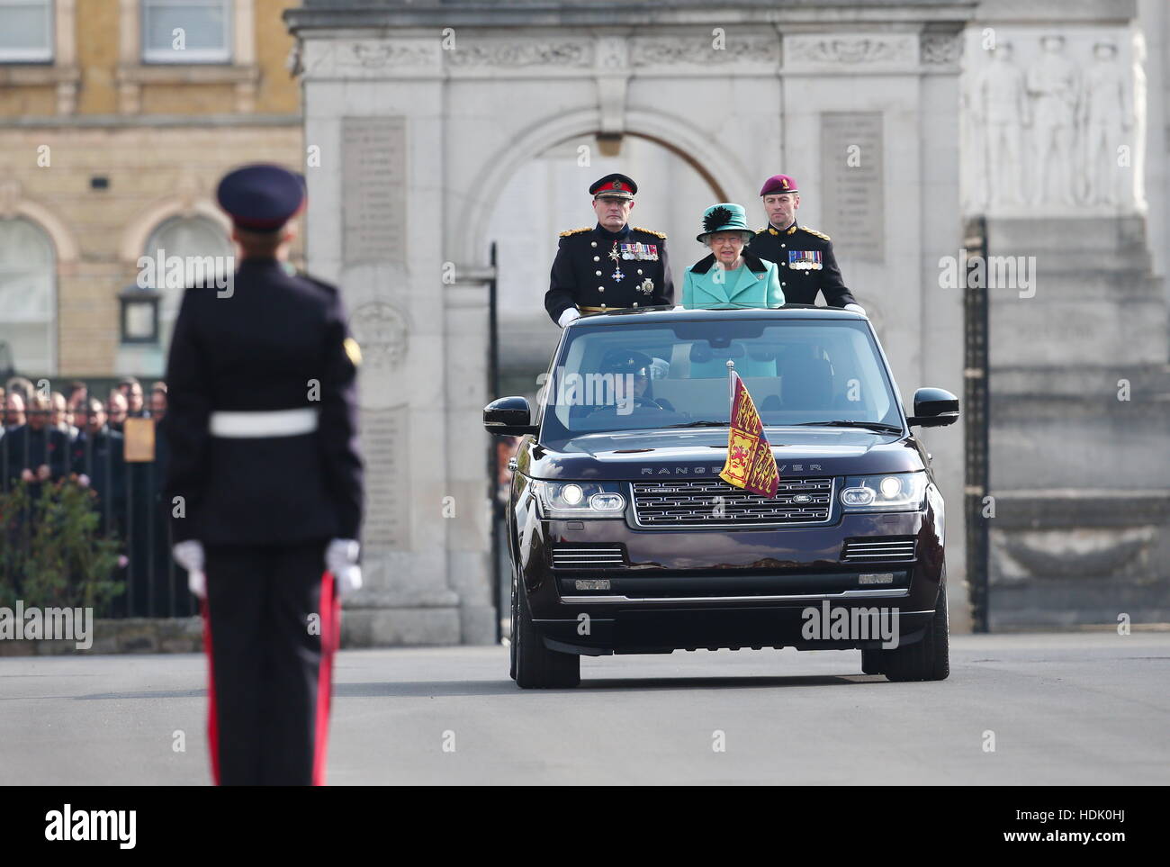 Her Majesty The Queen, Colonel-in-Chief of the Corps of Royal Engineers ...