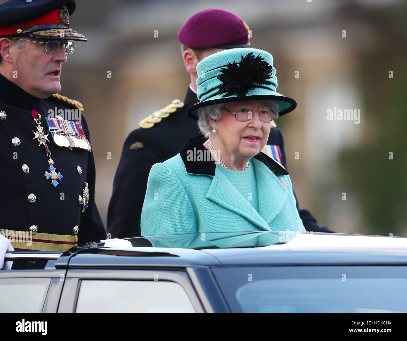 Her Majesty The Queen, Colonel-in-Chief of the Corps of Royal Engineers ...