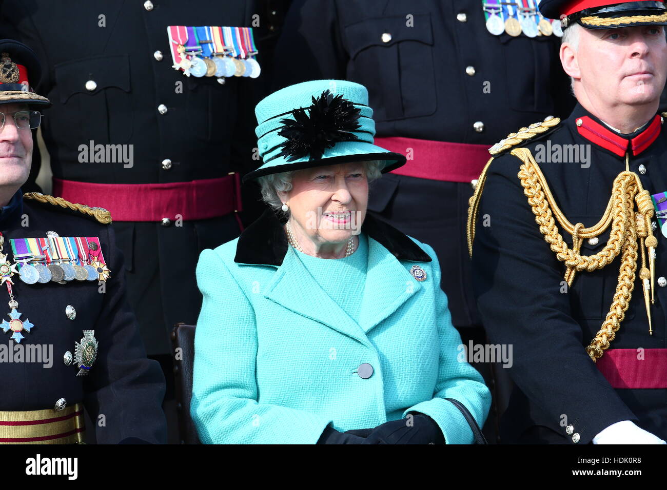 Her Majesty The Queen, Colonel-in-Chief of the Corps of Royal Engineers ...